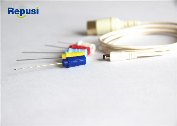 Single use Concentric Needle Electrode , stainless steel wire needles ...