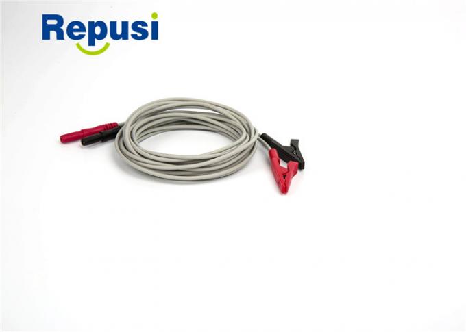 REPUSI Reusable EKG / ECG Alligator Clip 150m length 3pcs per set