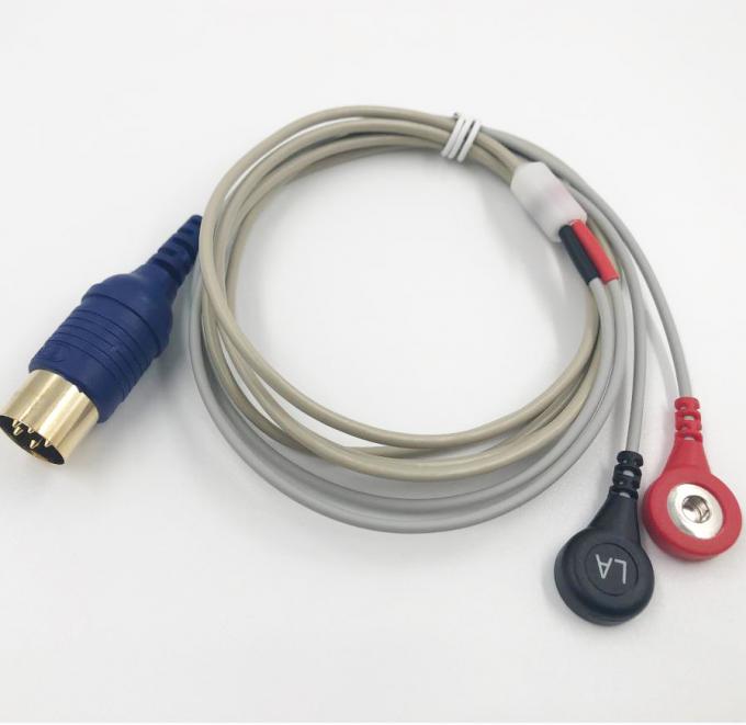 EMG ECG Snap Cable