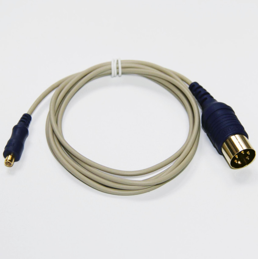Connection cable for EMG needle ( adapt for concentric EMG Plastic line ...